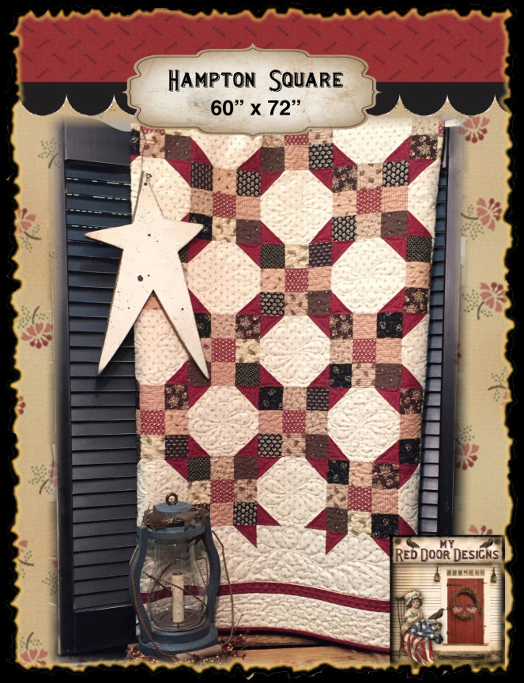 Hampton Square Quilt Pattern - Etsy