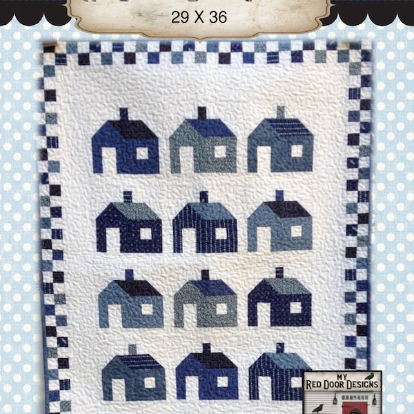 Little Houses Quilt Pattern - Etsy