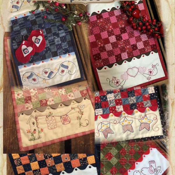 Primitive Candle Mat - Etsy