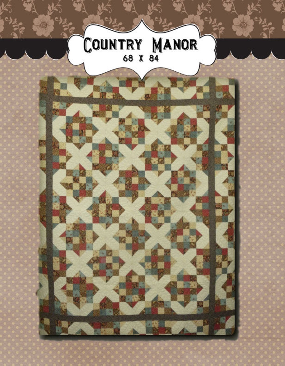 Country Manor PDF Quilt Pattern - Etsy