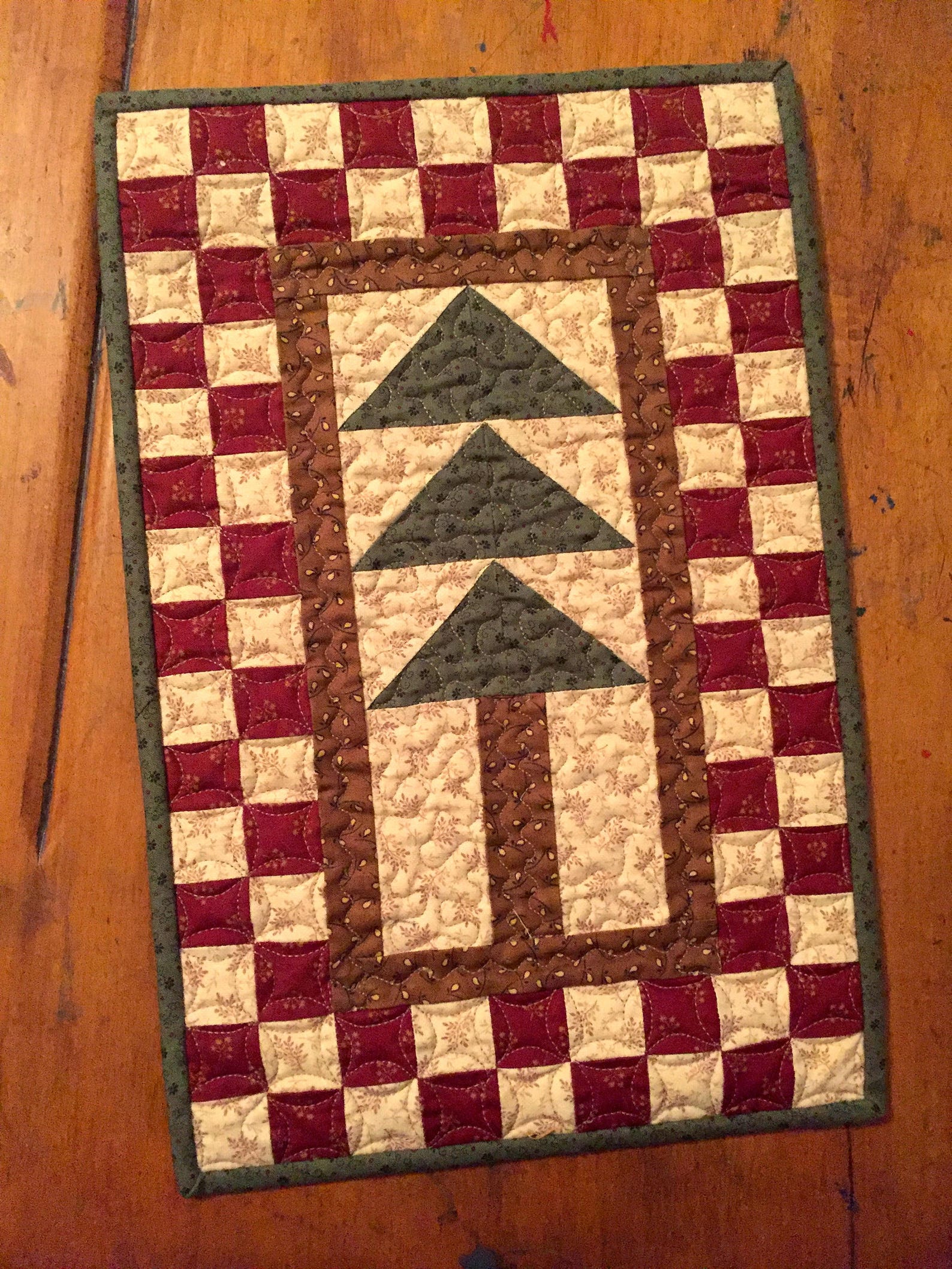 The Quilted Tree Mini PDF Pattern | Etsy