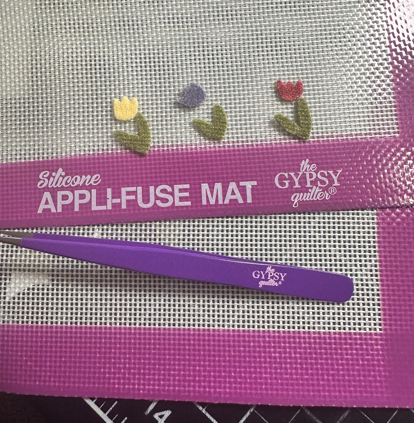 Flower Barn -- Dancing Tulips - Mystery Stitch Along - Block #7 -- Wool ...
