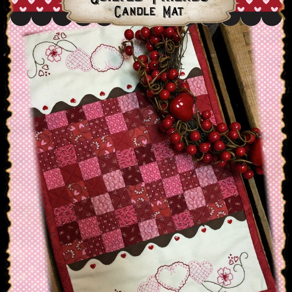Candle Mat Pattern - Etsy