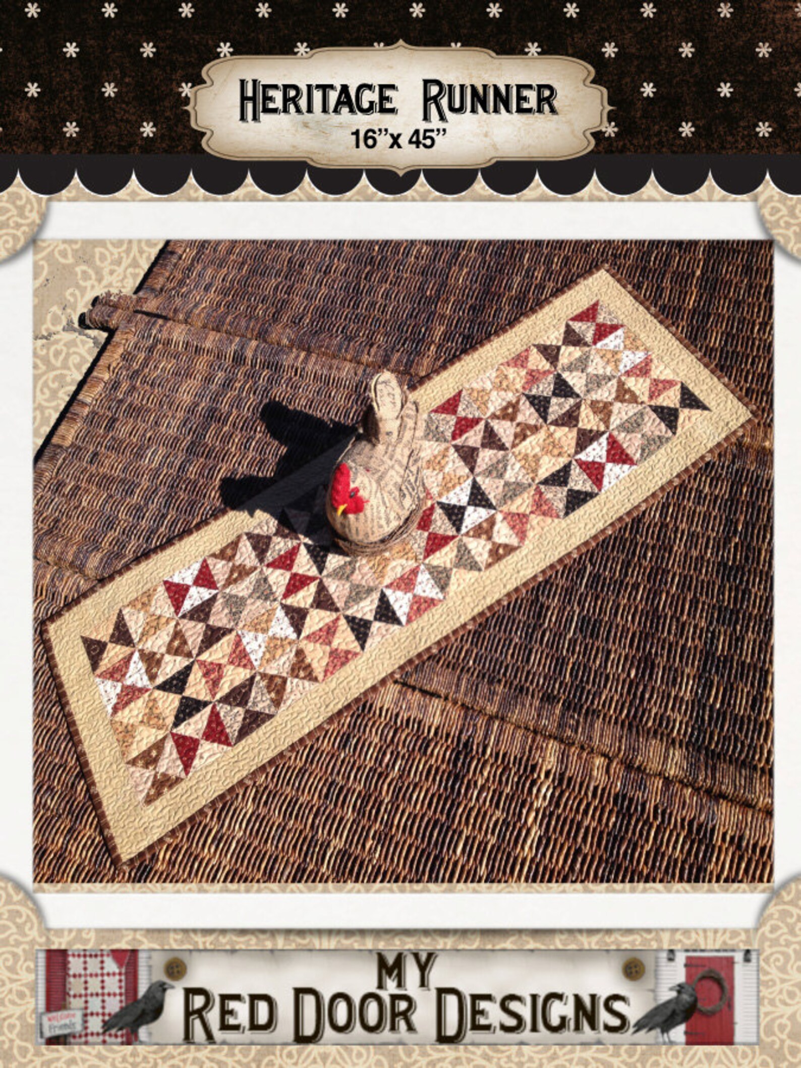 Heritage Runner Pdf Pattern - Etsy