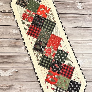 Holly Berry Tree Farm Table Runner -- PDF Digital Download Pattern ...