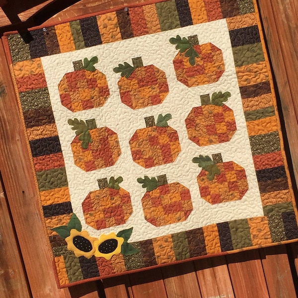 Primitive Pumpkin Pattern - Etsy