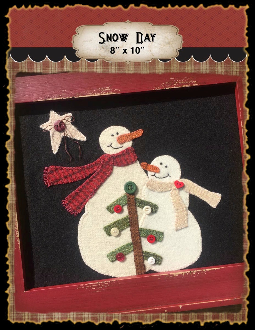 Snow Day PDF Pattern - Etsy