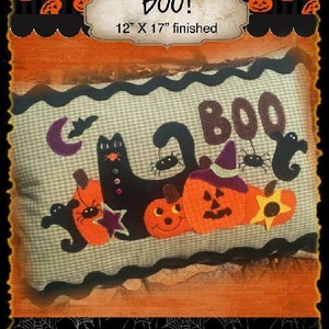 Boo Pillow PDF Pattern - Etsy