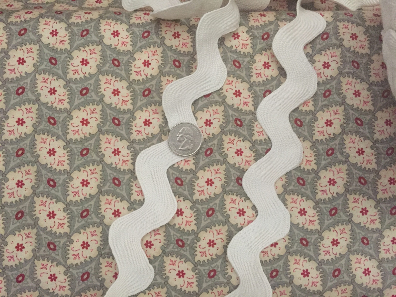 5 Yards Cream Jumbo Ric Rac - Etsy