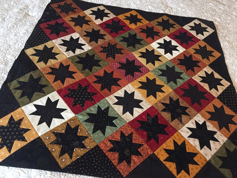 MIDNIGHT STARS Quilt Kit - Etsy