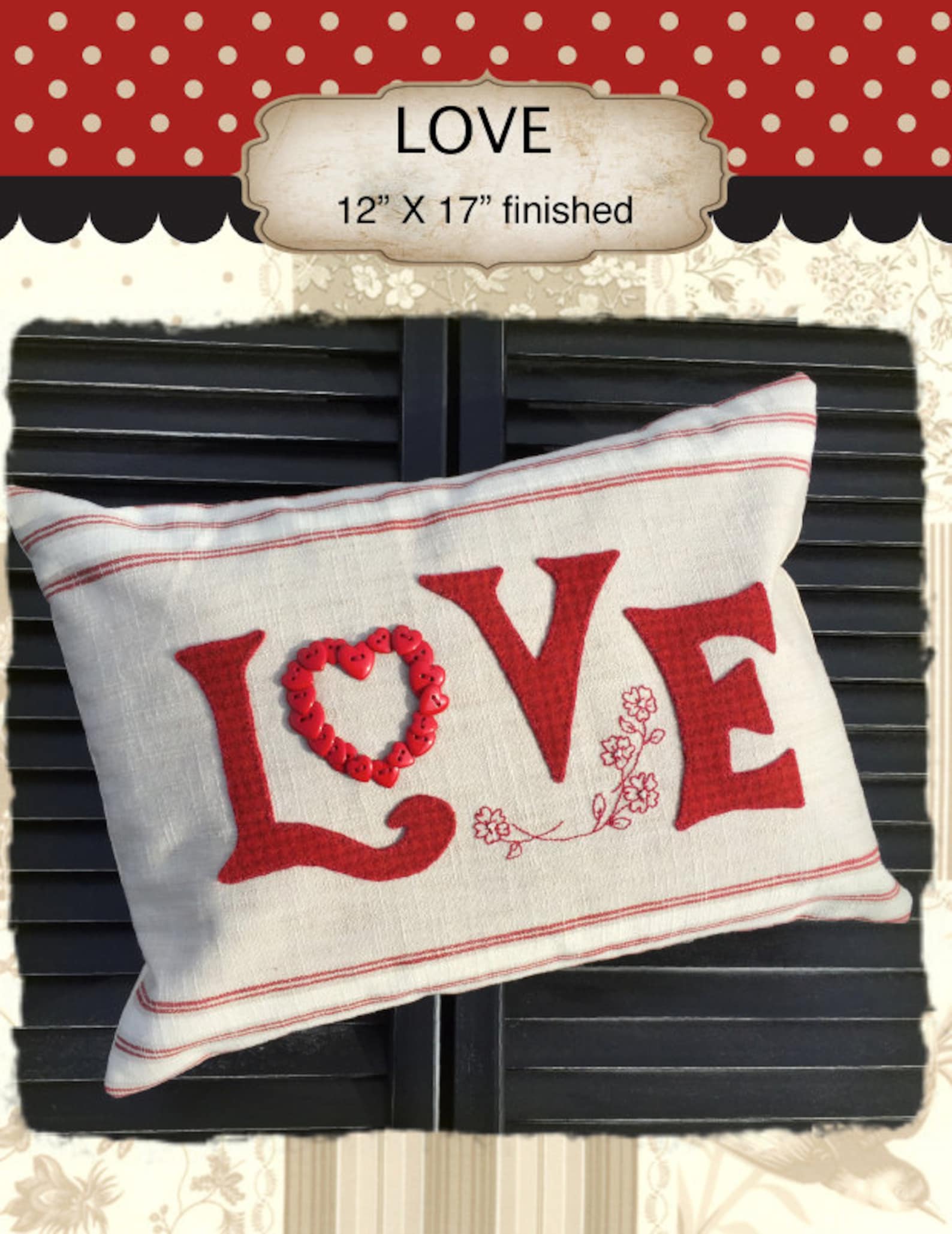 Love Pillow Kit - Etsy