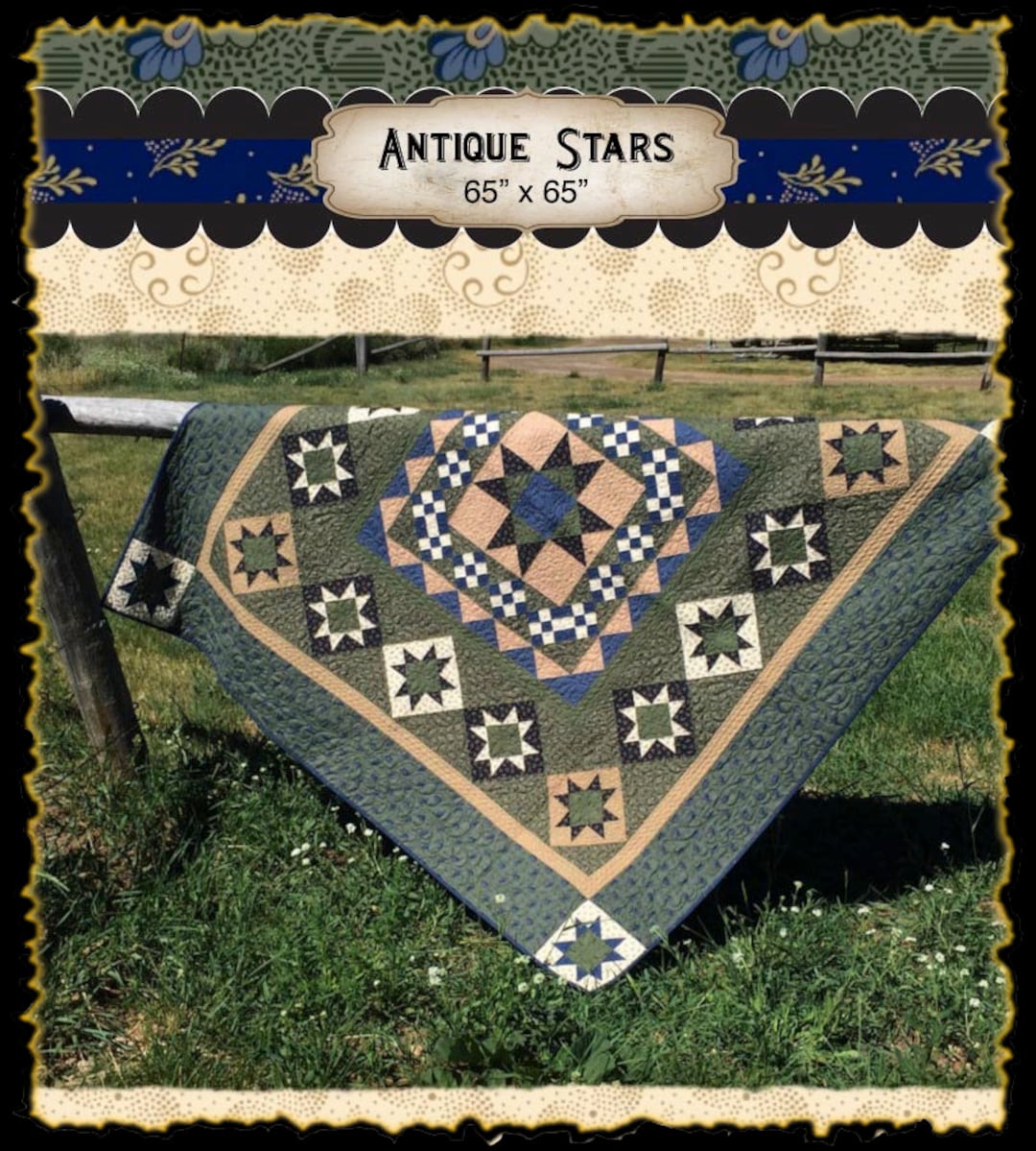 Antique Stars Quilt Pattern - Etsy