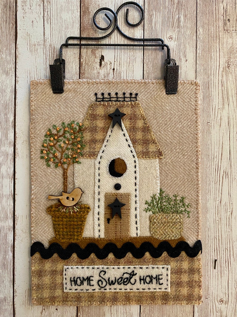 Home Sweet Home BIRD HOUSE Series KIT & Pattern 4 April - Etsy