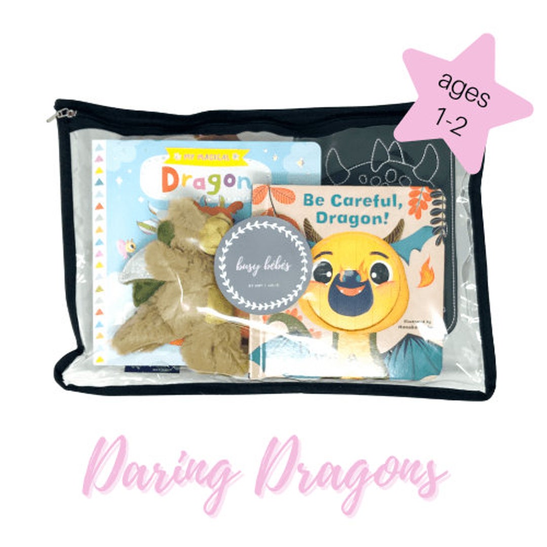 Daring Dragons ages 1-2 Busy Bag for Home, Traveling or Birthday ...