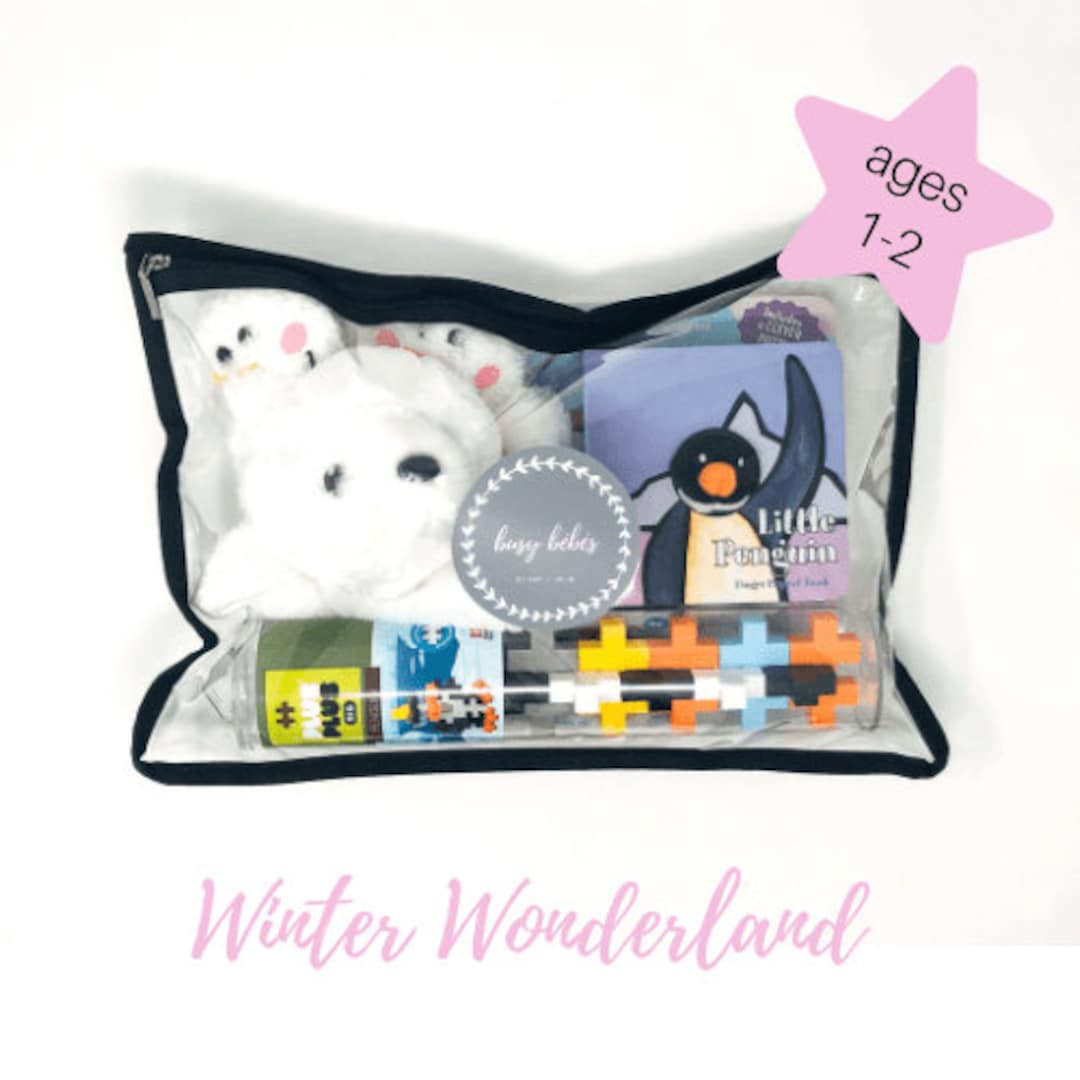 Winter Wonderland ages 1-2 Busy Bag for Christmas Stocking - Etsy