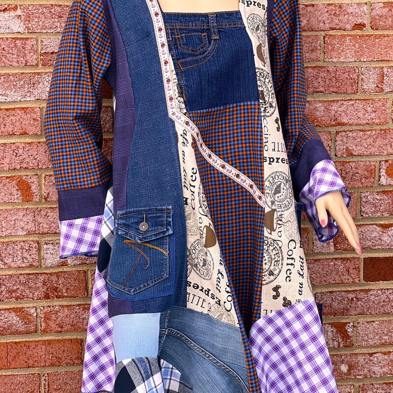 Patchwork Tunic - Etsy