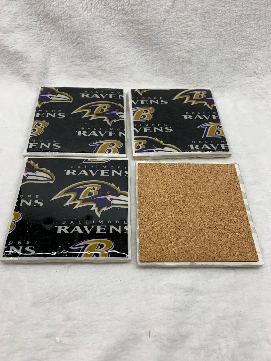 Coasters - Tile - Baltimore Ravens - Etsy