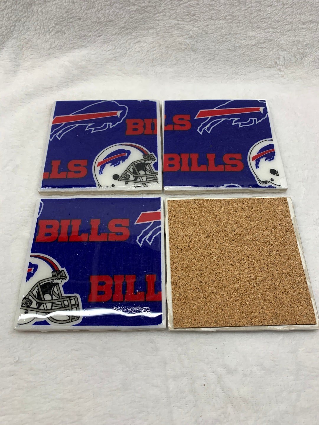 Coasters - Tile - Buffalo Bills - Etsy