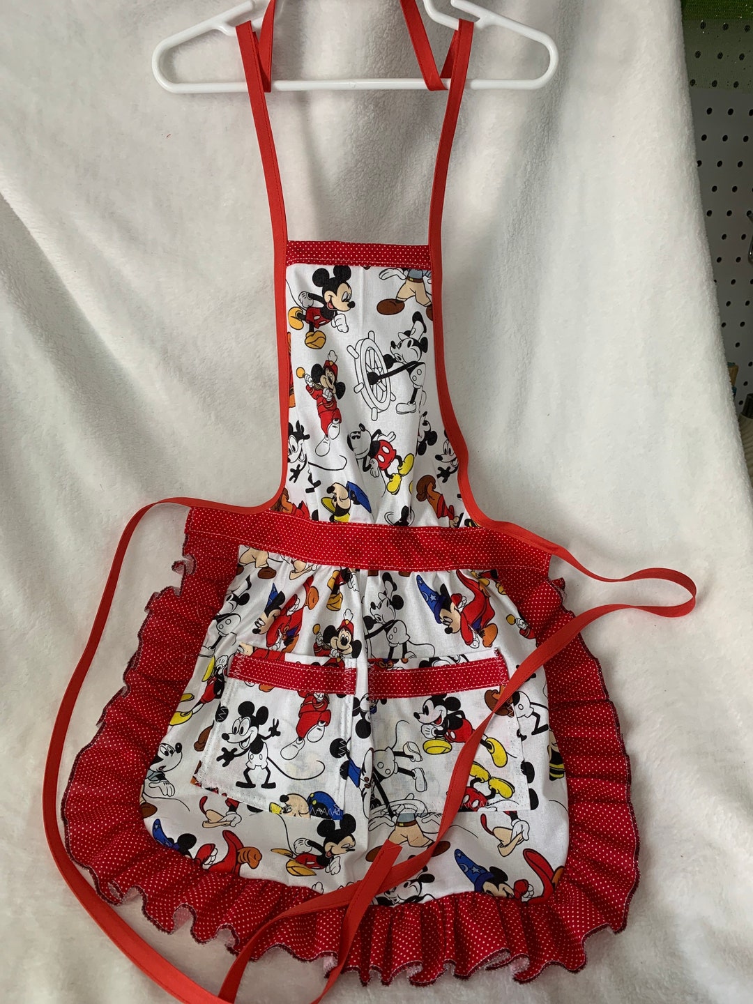 Kids Apron - Mickey Mouse - Etsy