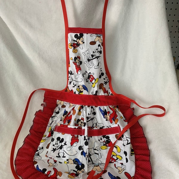 Minnie Mouse Apron - Etsy