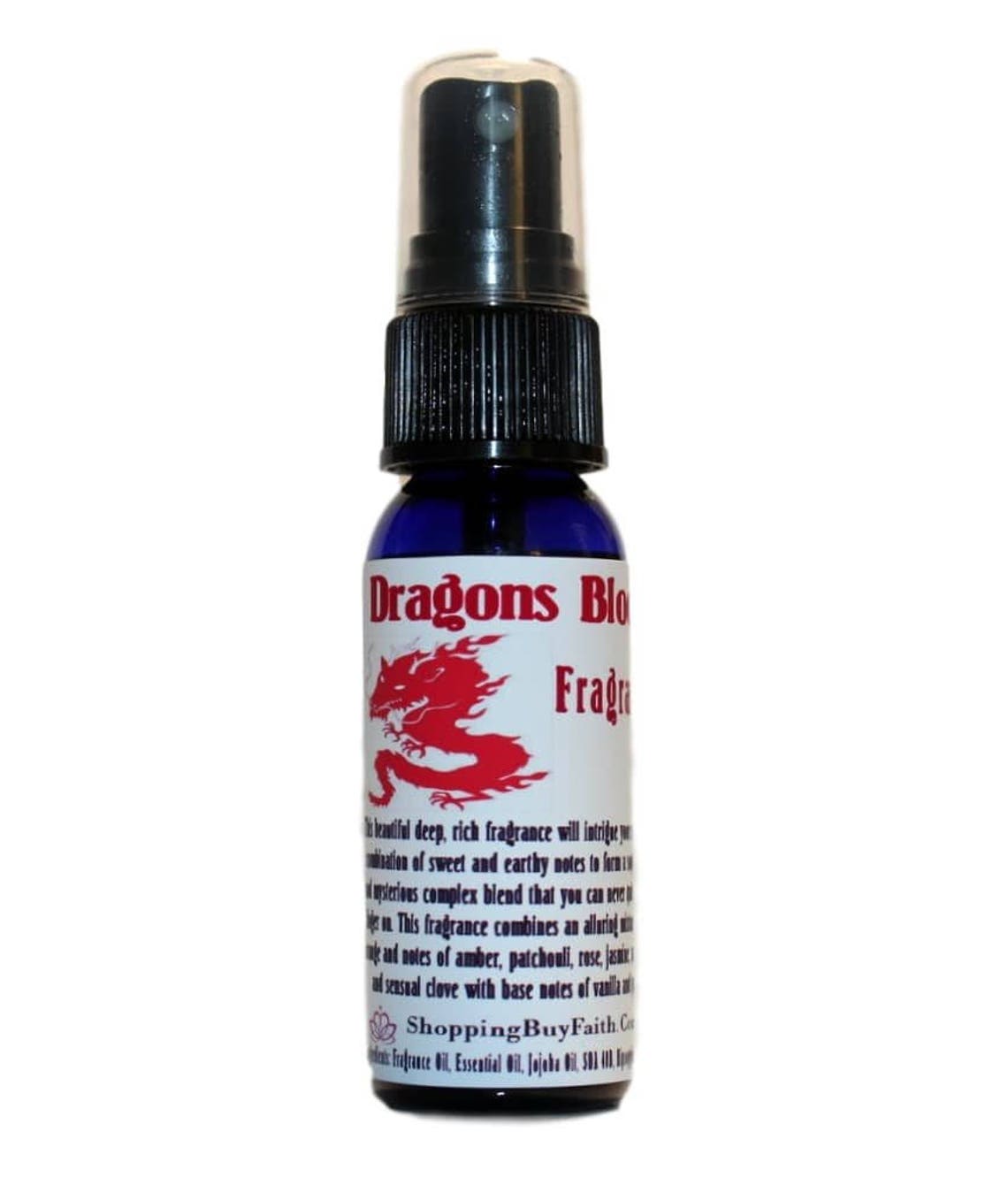 Dragons Blood Fragrance Spray or Roll on Phthalate Free, Paraben Free ...