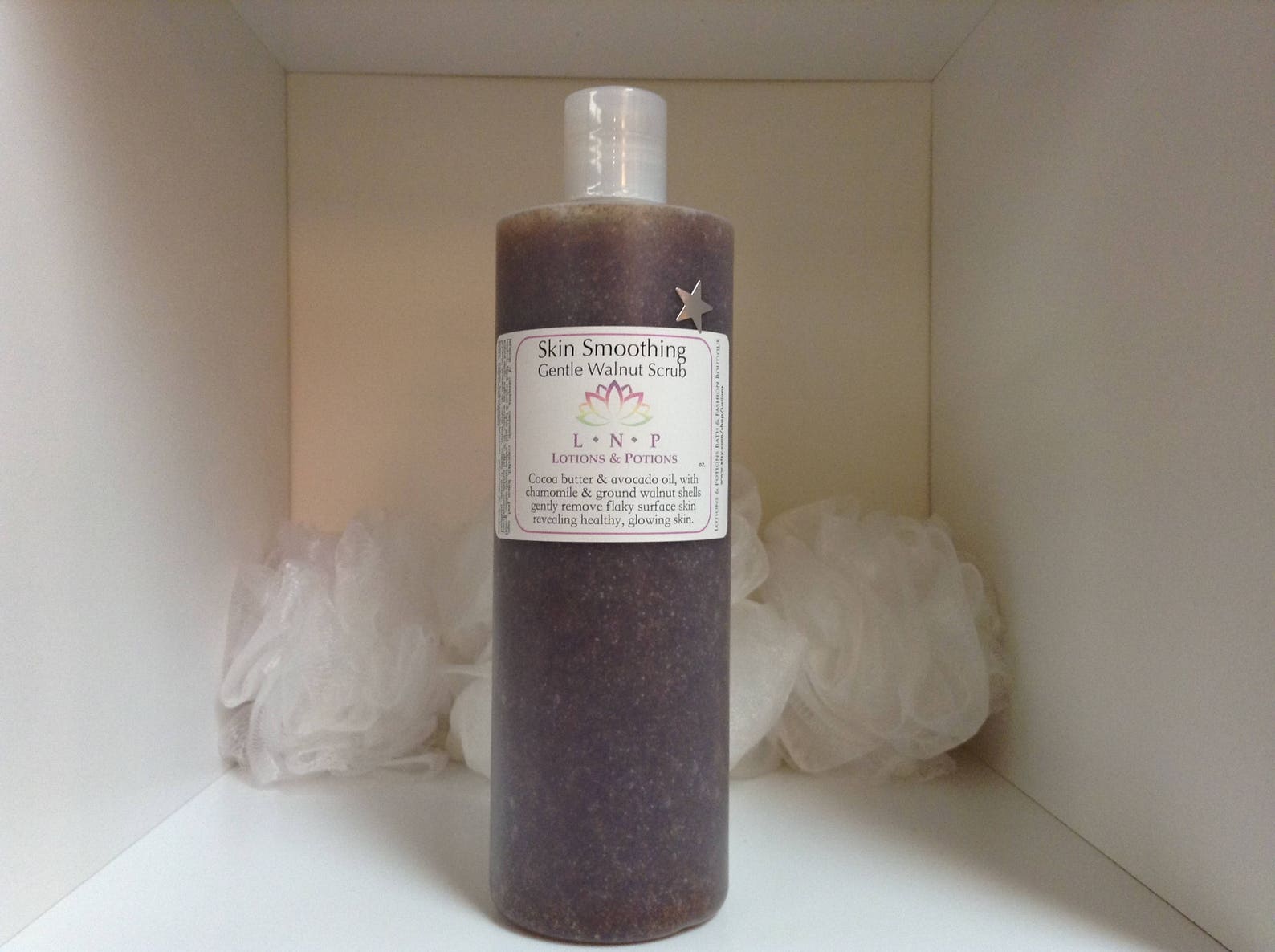 16oz Exfoliating Walnut Body Scrub Bath Gel - Etsy