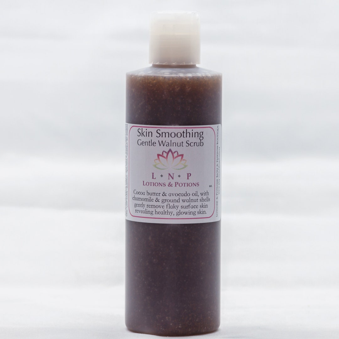 8oz Exfoliating Walnut Body Scrub Bath Gel - Etsy