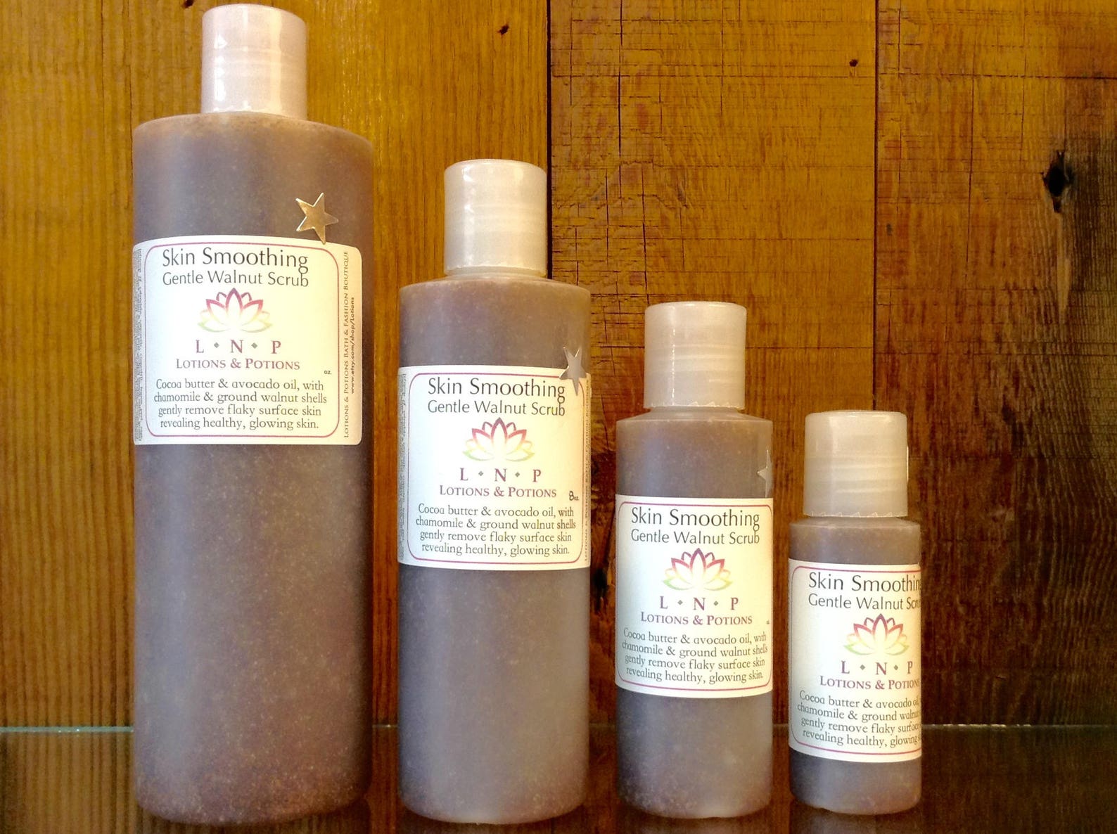 8oz Exfoliating Walnut Body Scrub Bath Gel - Etsy