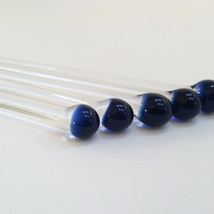 Swizzle Sticks, Glass Mixing Sticks, Custom Swizzle Sticks, Blue ...