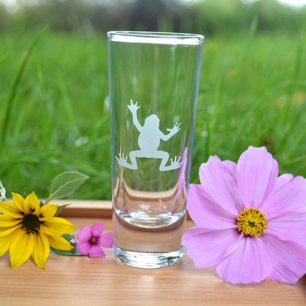 Etched Shot Glass - Etsy