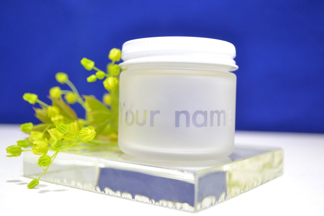 Custom Glass Jar, Small Glass Jar, Little Glass Jar, Sand Etched Glass ...