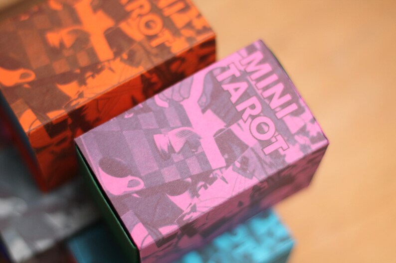 Handmade Mini Tarot Cards - Etsy