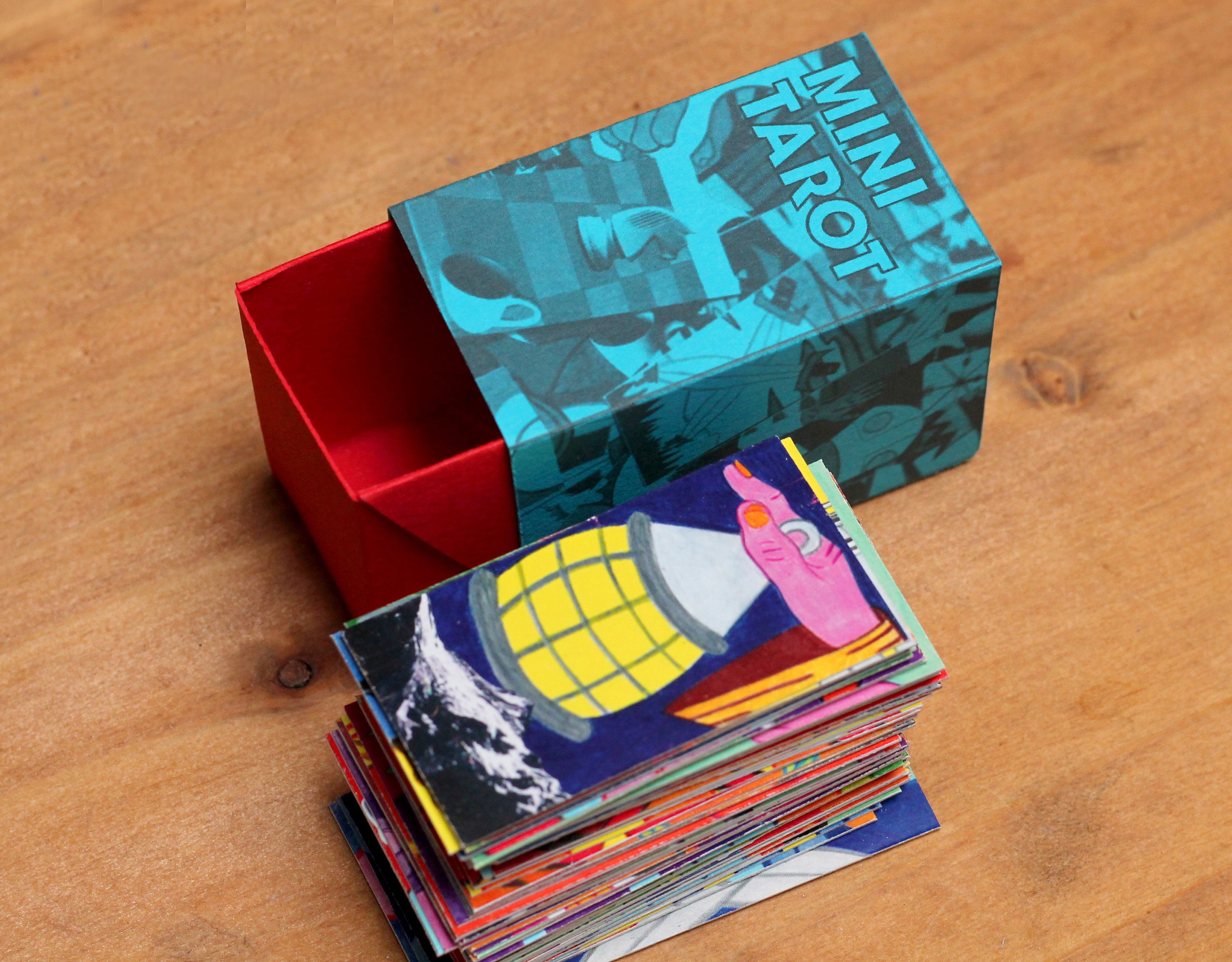 Handmade Mini Tarot Cards - Etsy handmade-mini-tarot-cards-etsy