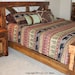 Timber Frame Trestle Bed - Rustic Bed, Big Timber Bed, Queen Bed, King ...