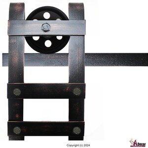 Industrial Barn Door Hardware Heavy Duty Trolley Wheel Strongest Barn ...