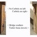 Timber Frame Trestle Bed - Rustic Bed, Big Timber Bed, Queen Bed, King ...