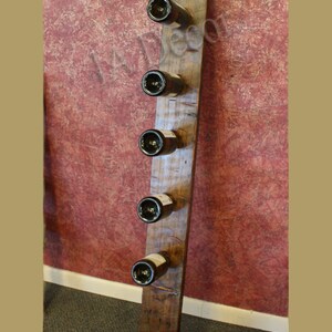 Wine Rack Riddling Rack Timber Wood 5 Bottle Wine Rack Wall Wine Rack ...