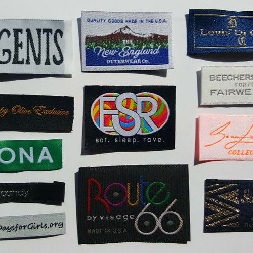 Custom Woven Labels Clothing Brand Logo Labels - Etsy