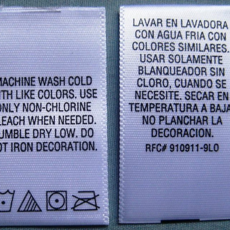 Care Labels - Etsy