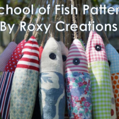School of Fish Fabric Fish Pattern Digital Download - Etsy