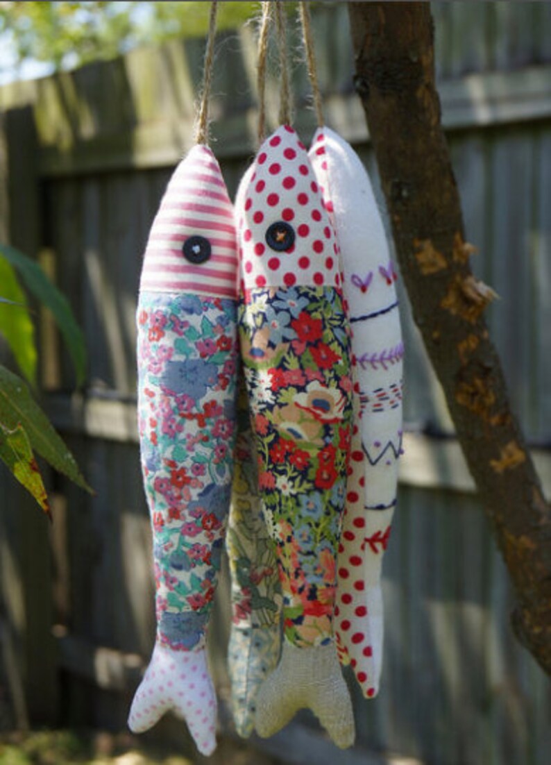 School of Fish Fabric Fish Pattern Digital Download - Etsy