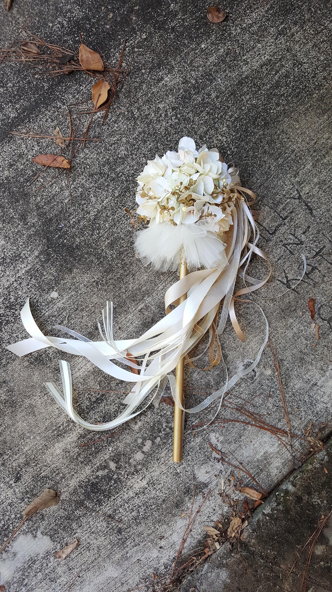 VARIETY of Ivory, Champagne Pom Wands Custom Order - Etsy