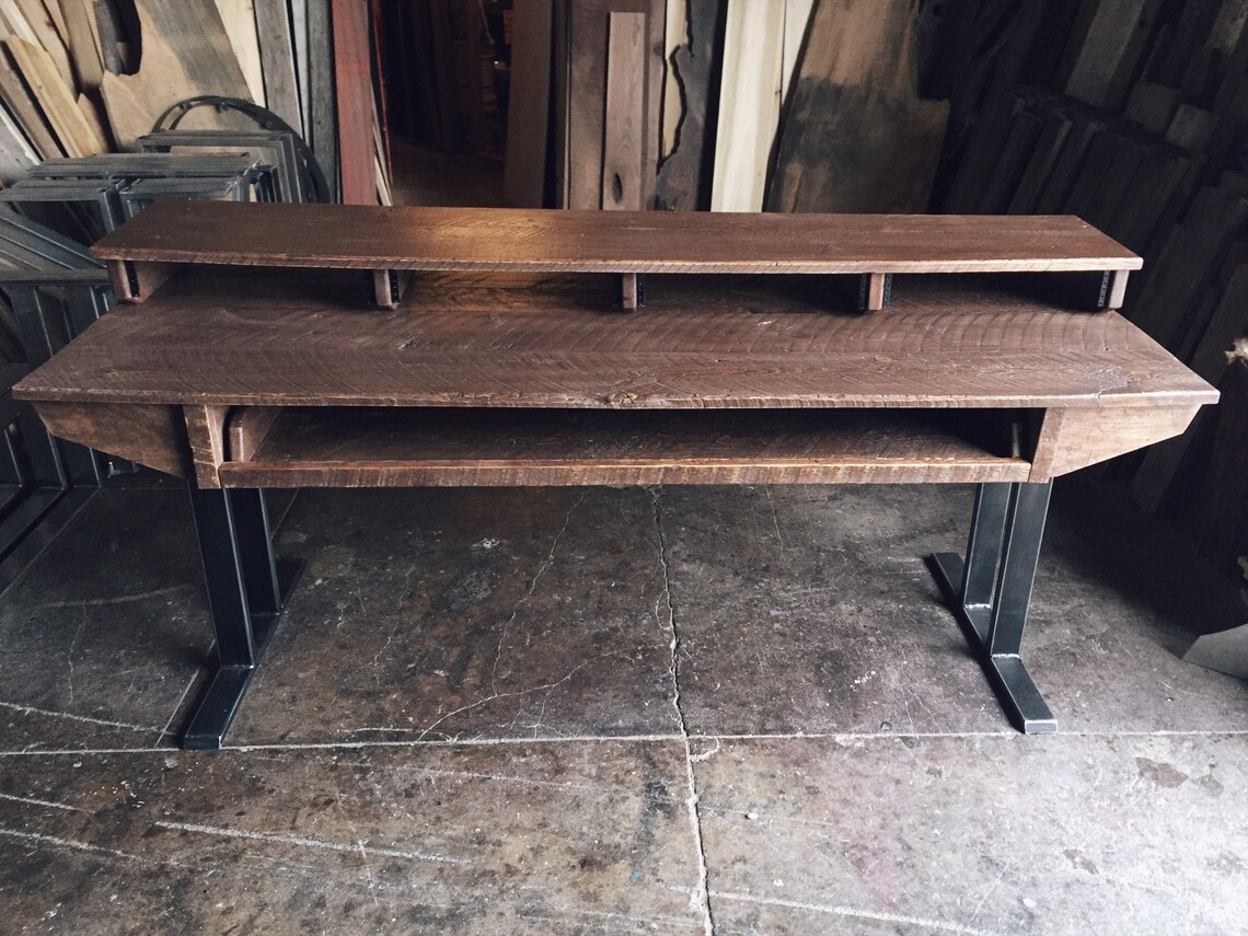 Monkwood SD88 Rustic Studio Desk for Audio / Video / Film / | Etsy UK