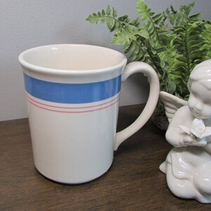 Corning Corelle Colonial Blue Pattern Mug Style Cups Set of 2 Made in ...