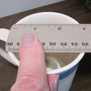 Corning Corelle Colonial Blue Pattern Mug Style Cups Set of 2 Made in ...