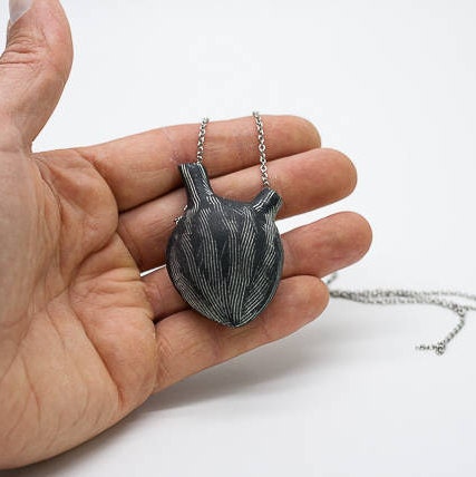 Heart Necklace - Etsy