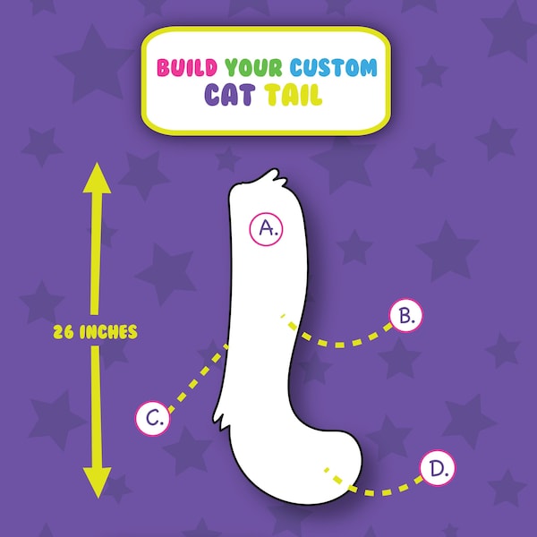 Furry Cat Tail - Etsy