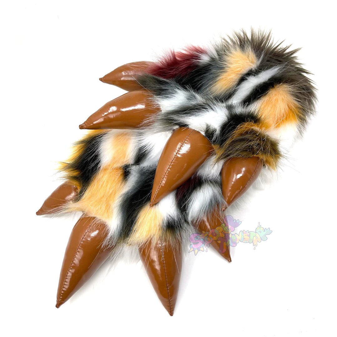 Caramel Paws - Therian Gear - Furry Paws - Wicker Beast Paws - Etsy