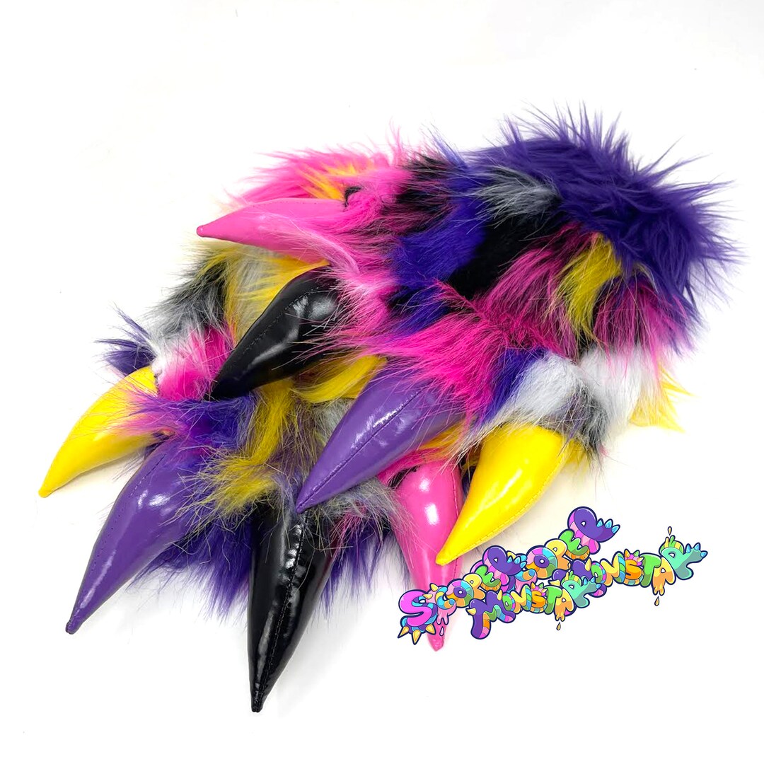 Wild Dark Paws - Cosplay- Furry Paws - Etsy
