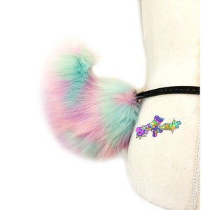 Pastel Nub Tails - Furry Tail - Cosplay Tail - Costume Tail - Etsy